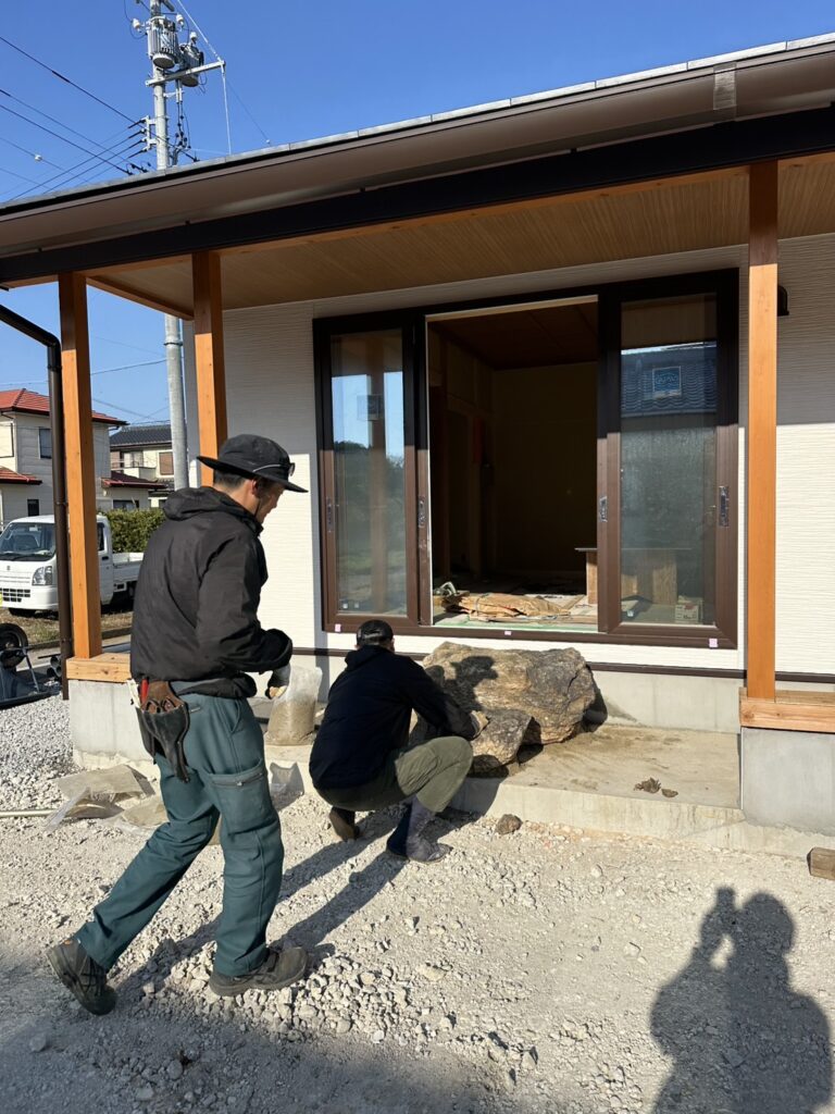 沓脱石 | 鈴茂建築｜田原市の 新築・リフォーム